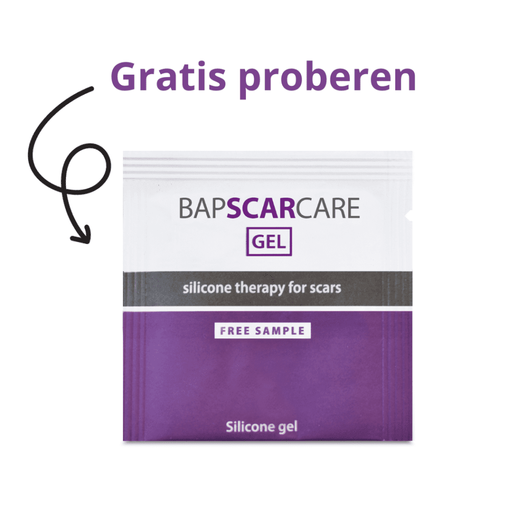 Rood litteken verminderen - BAPSCARCARE